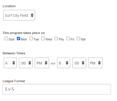 Getting Started With Program Creation – LeagueApps