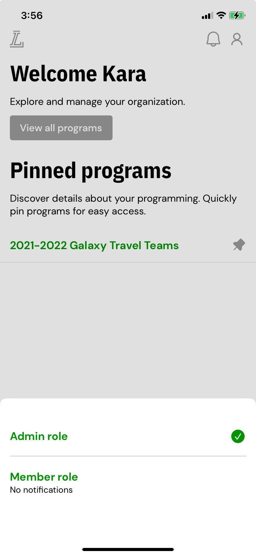 Mobile App Guide for Admin Access – LeagueApps
