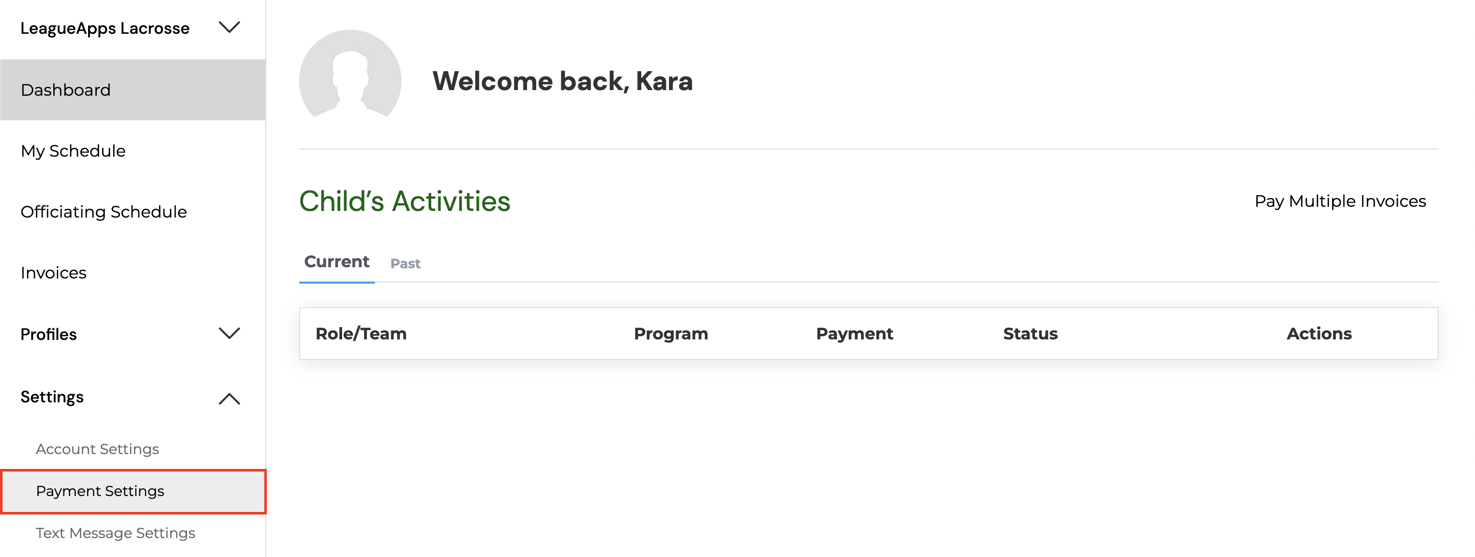How to add, edit or delete a stored payment method – LeagueApps
