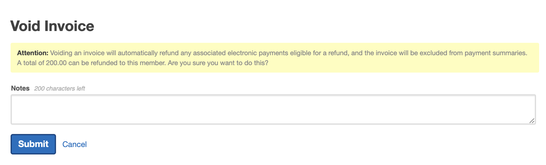 Invoices – LeagueApps