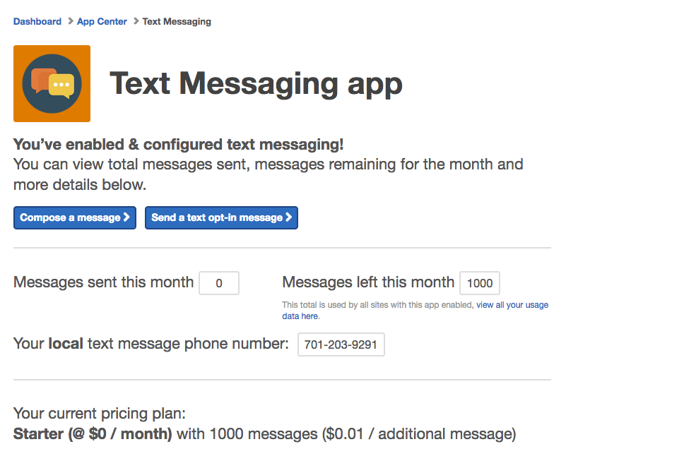 Text Messaging App Setup – LeagueApps