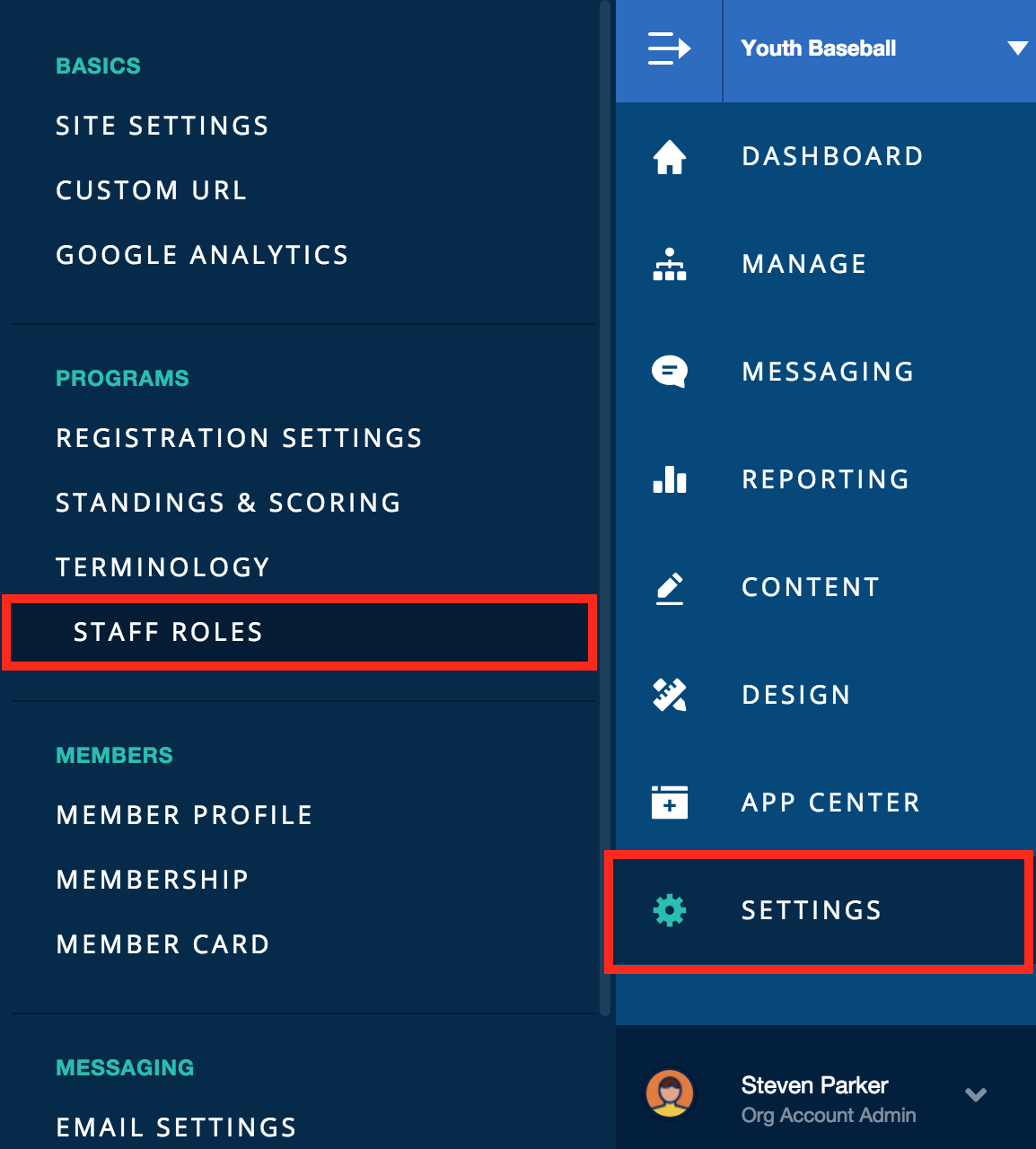 Managing Program Staff – LeagueApps