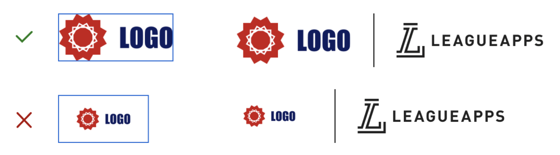 Logo Upload Guidelines – LeagueApps