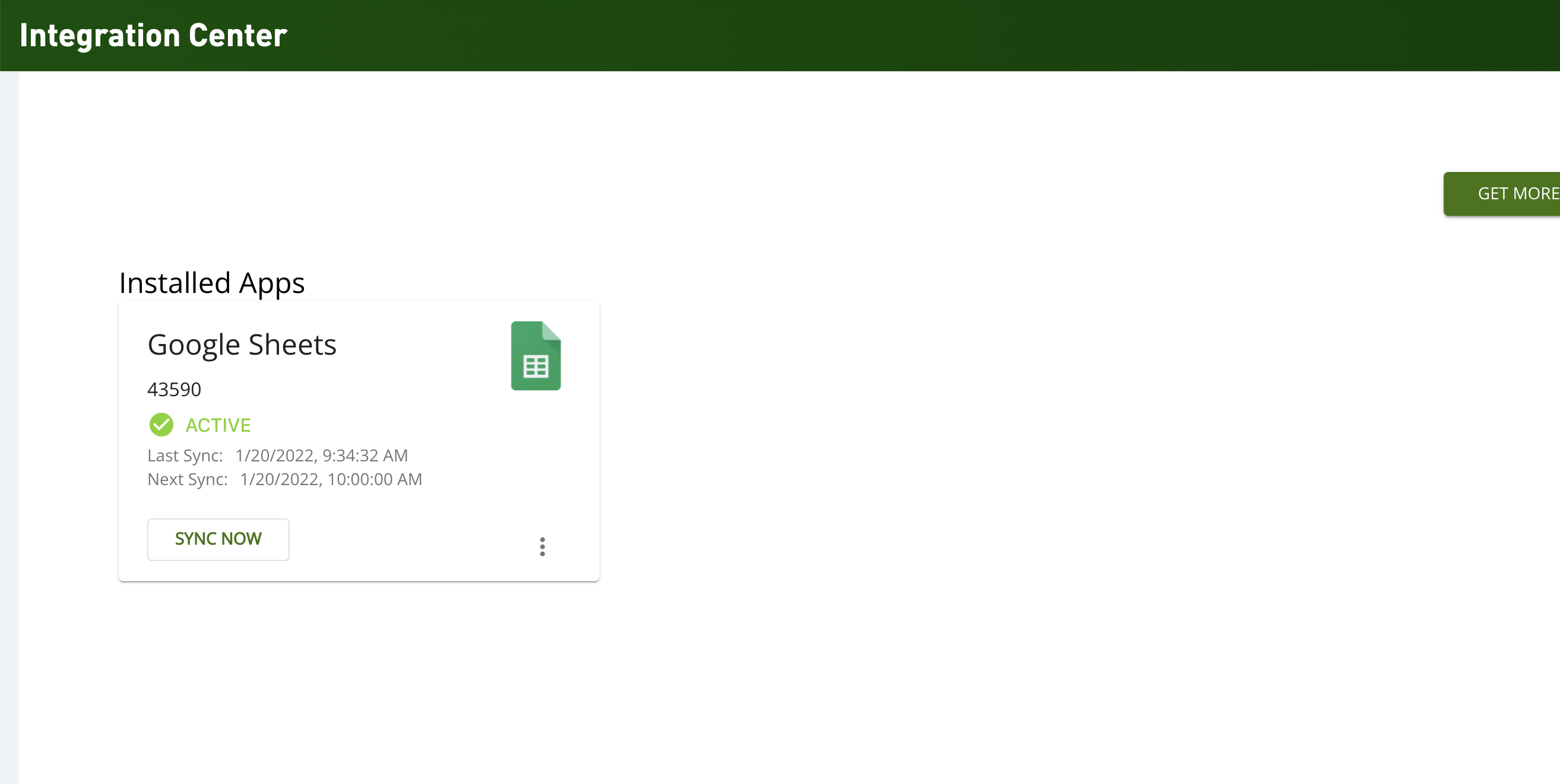 Google Sheets Integration – LeagueApps